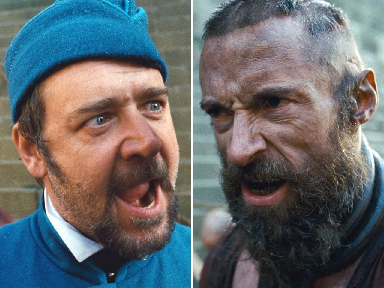 Crowe vs. Jackman: The great rivalry of Les Mis - CBS News
